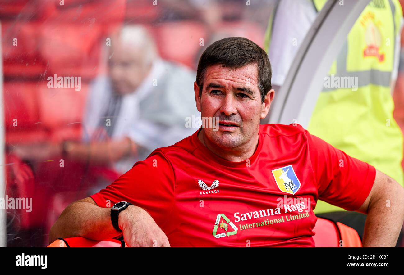 Nigel clough de mansfield Banque de photographies et d’images à haute ...
