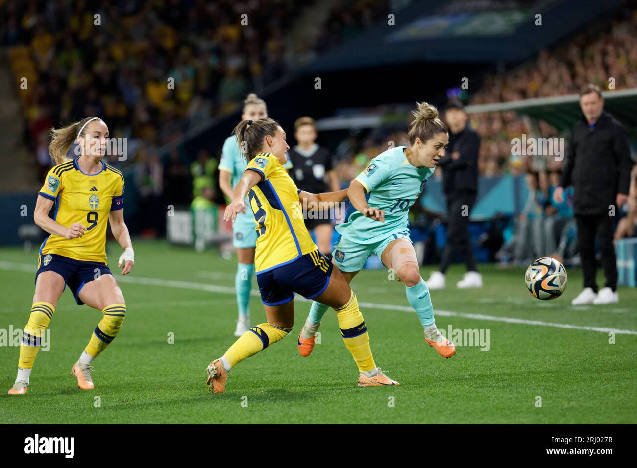 Brisbane, Australie. 19 août 2023. Johanna Kaneryd de Suède concourt ...