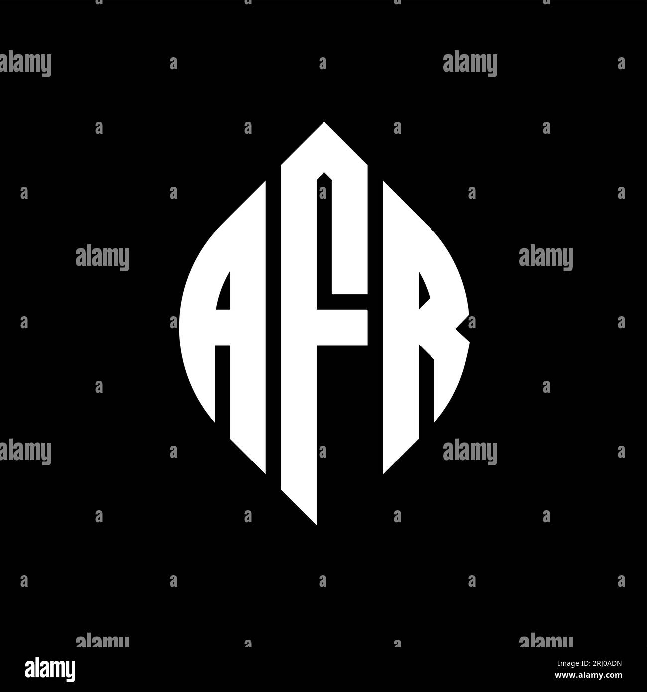 Logo cercle afr Banque de photographies et d’images à haute résolution ...