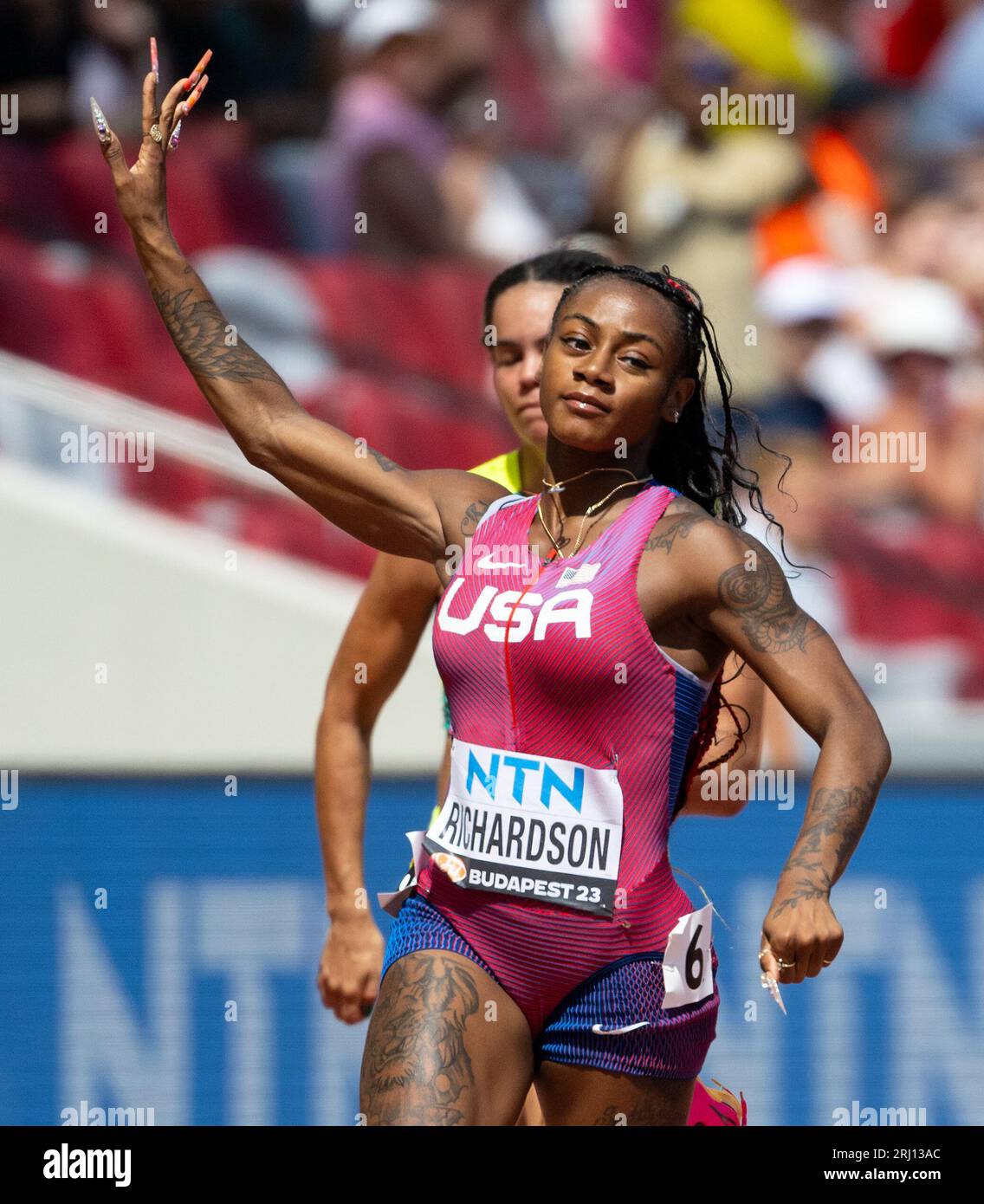 Shacarri richardson budapest 2023 Banque de photographies et d’images à ...