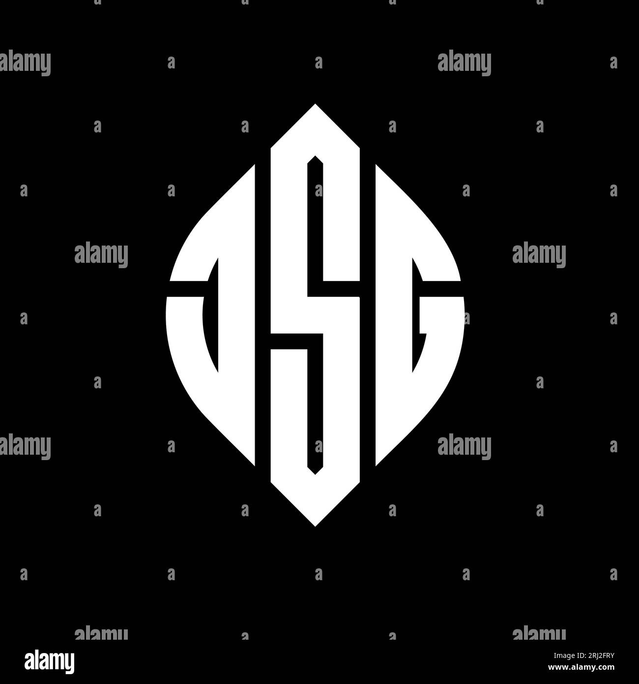 Lettre jsg Banque d'images vectorielles - Alamy