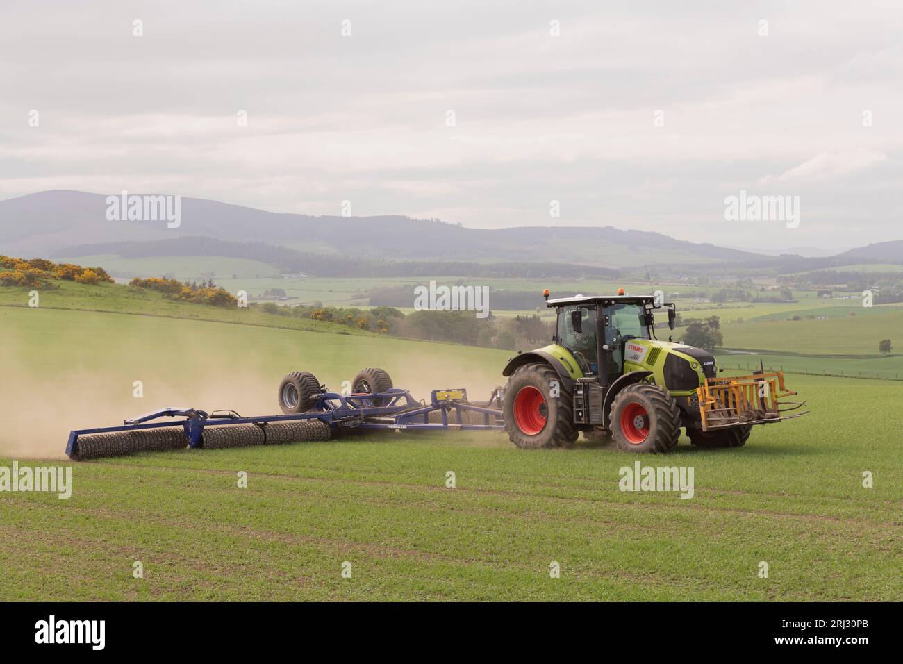 Tracteur claas axion 850 Banque de photographies et d’images à haute ...