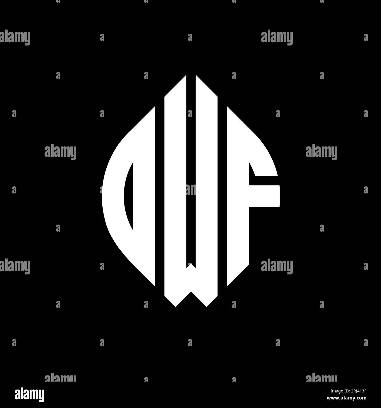 Owf cercle logo Banque de photographies et d’images à haute résolution ...