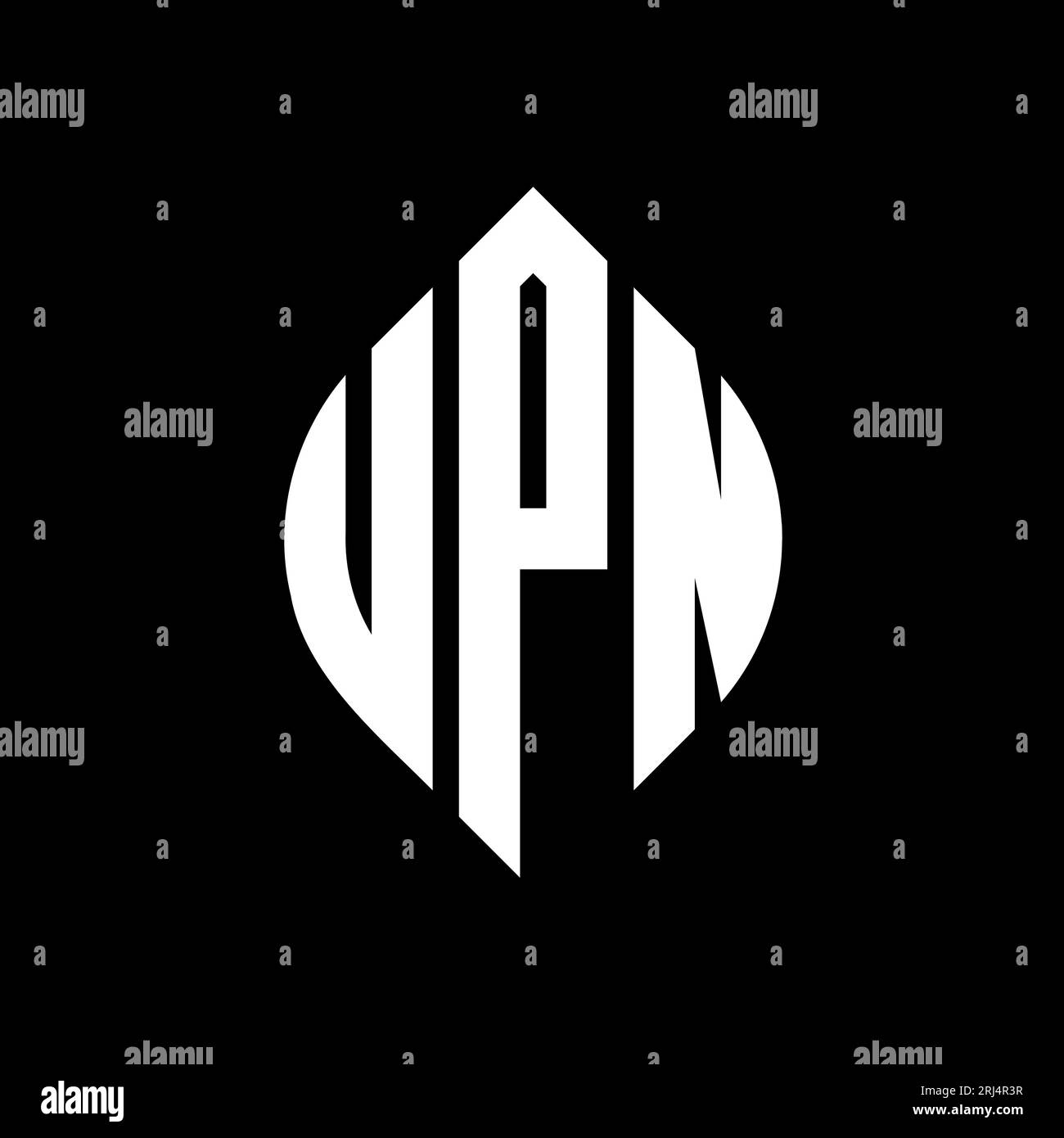 Logo d'entreprise upn Banque d'images noir et blanc - Alamy