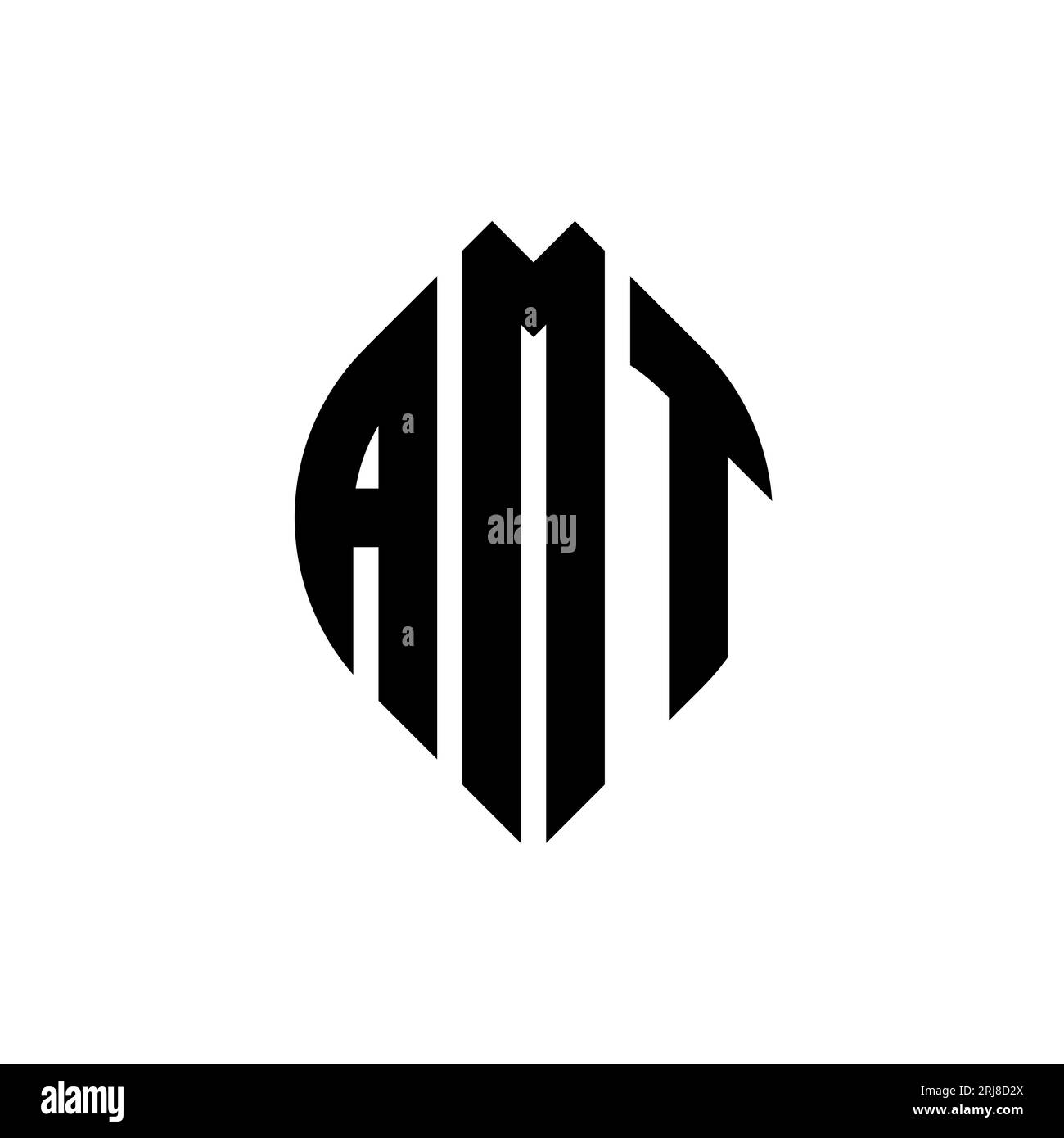 Logo de la technologie amt Banque d'images noir et blanc - Alamy