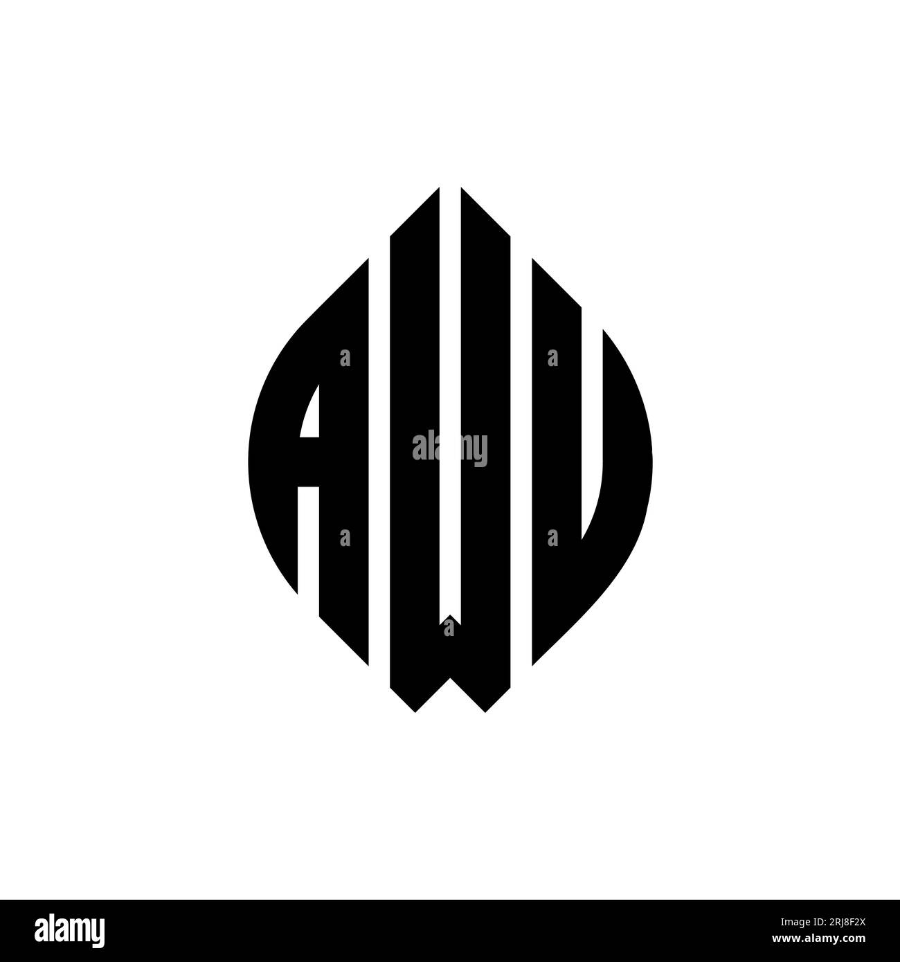 Logo cercle awu Banque de photographies et d’images à haute résolution ...