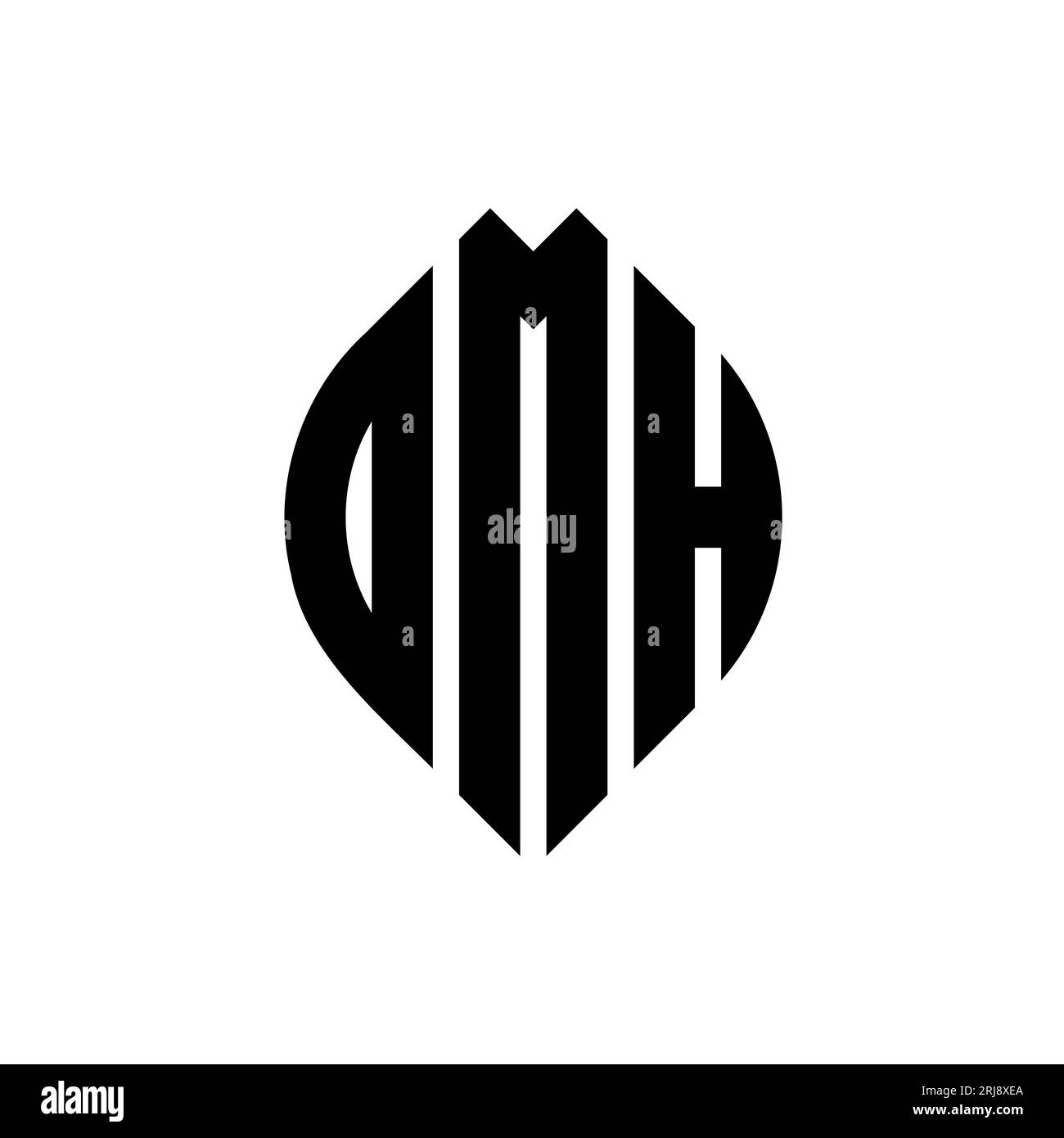 Logo cercle dmh Banque de photographies et d’images à haute résolution ...