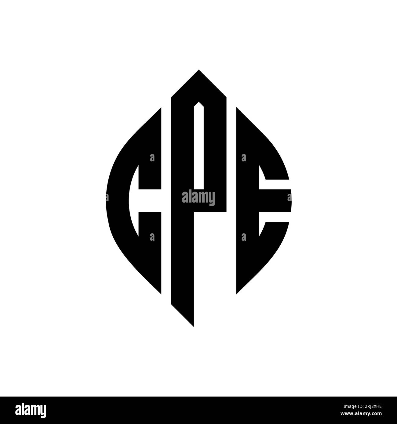 Cpe ellipse Banque d'images vectorielles - Alamy