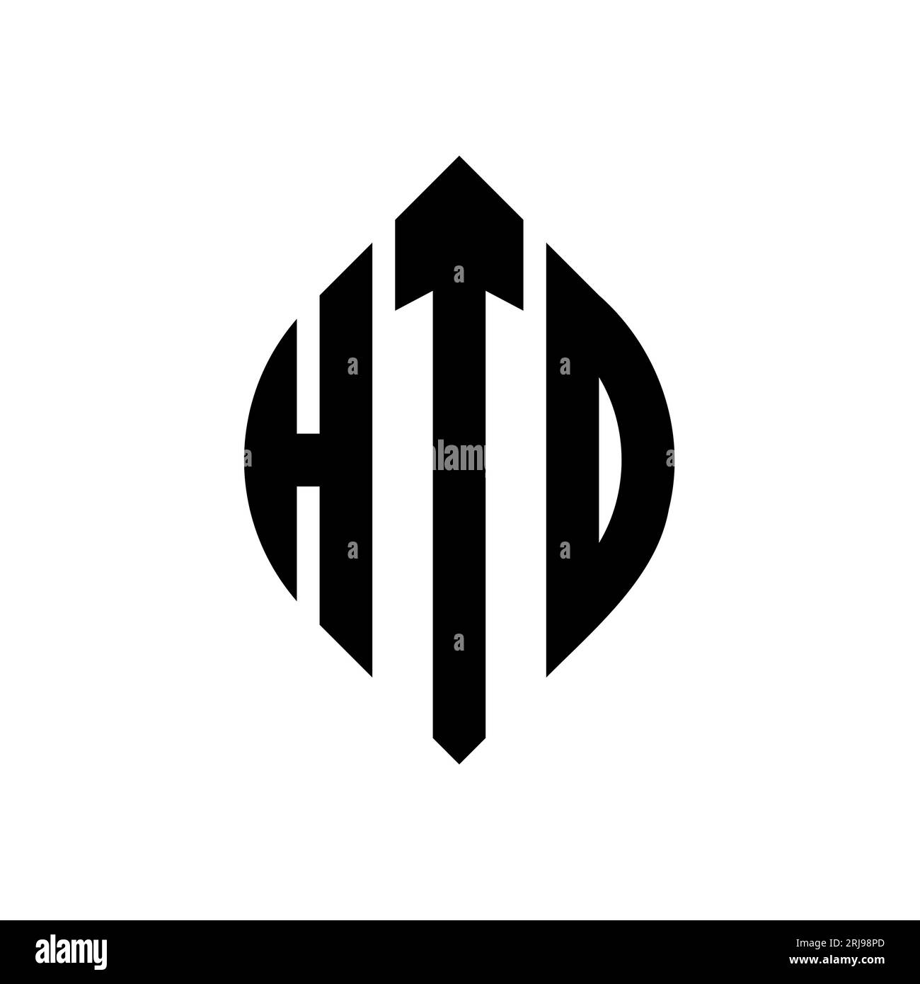 Hto cercle logo Banque de photographies et d’images à haute résolution ...