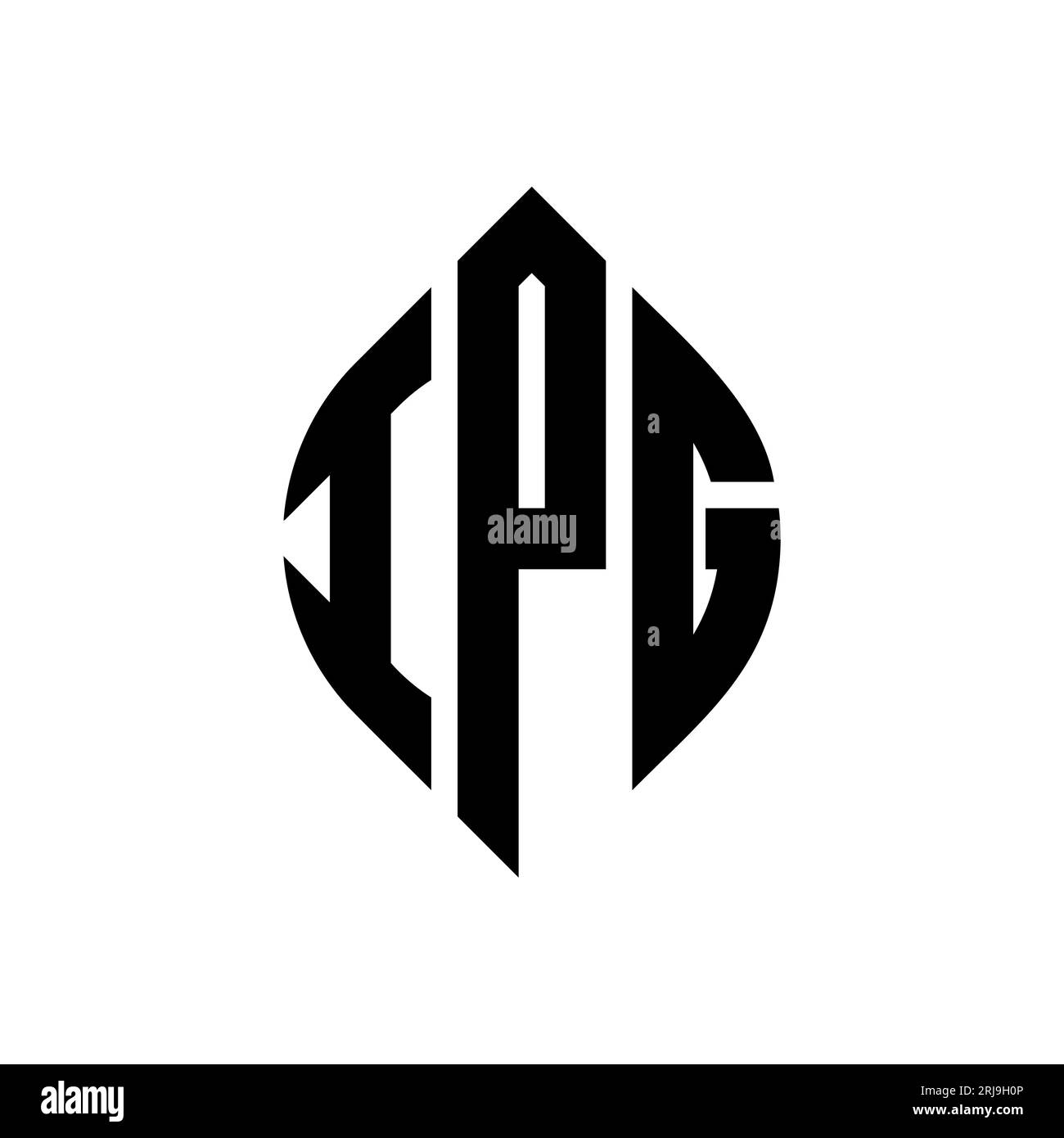 Logo cercle ipg Banque d'images détourées - Alamy