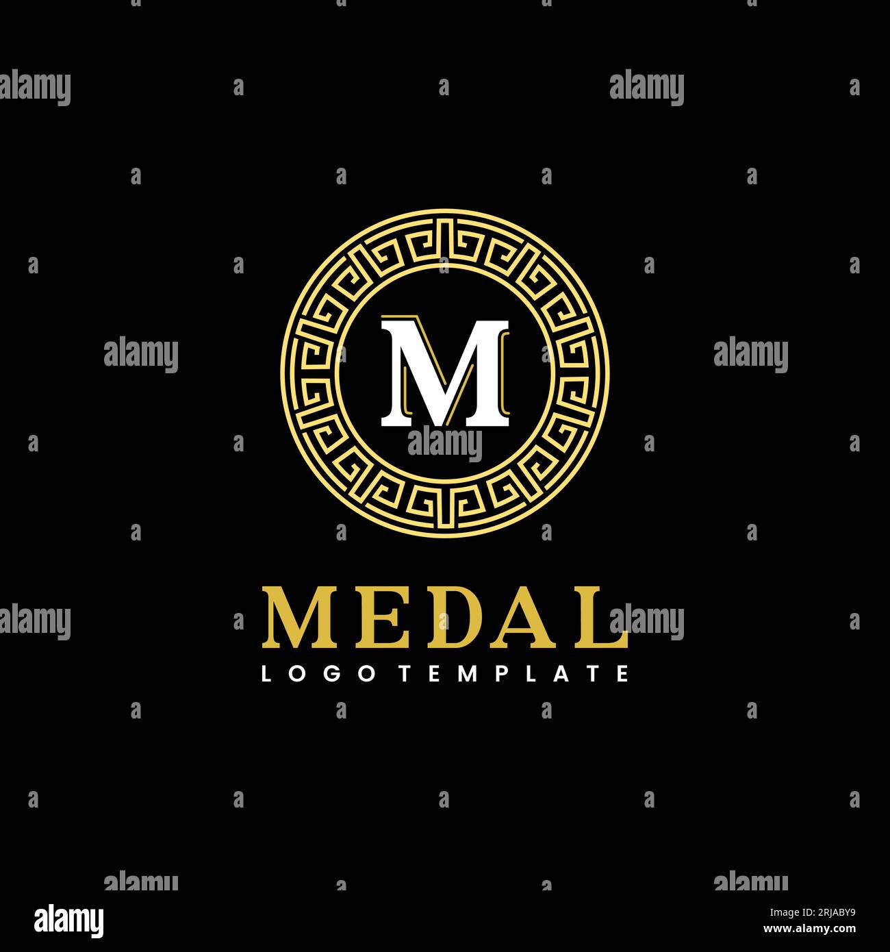 Pièce grecque antique Banque d'images vectorielles - Alamy