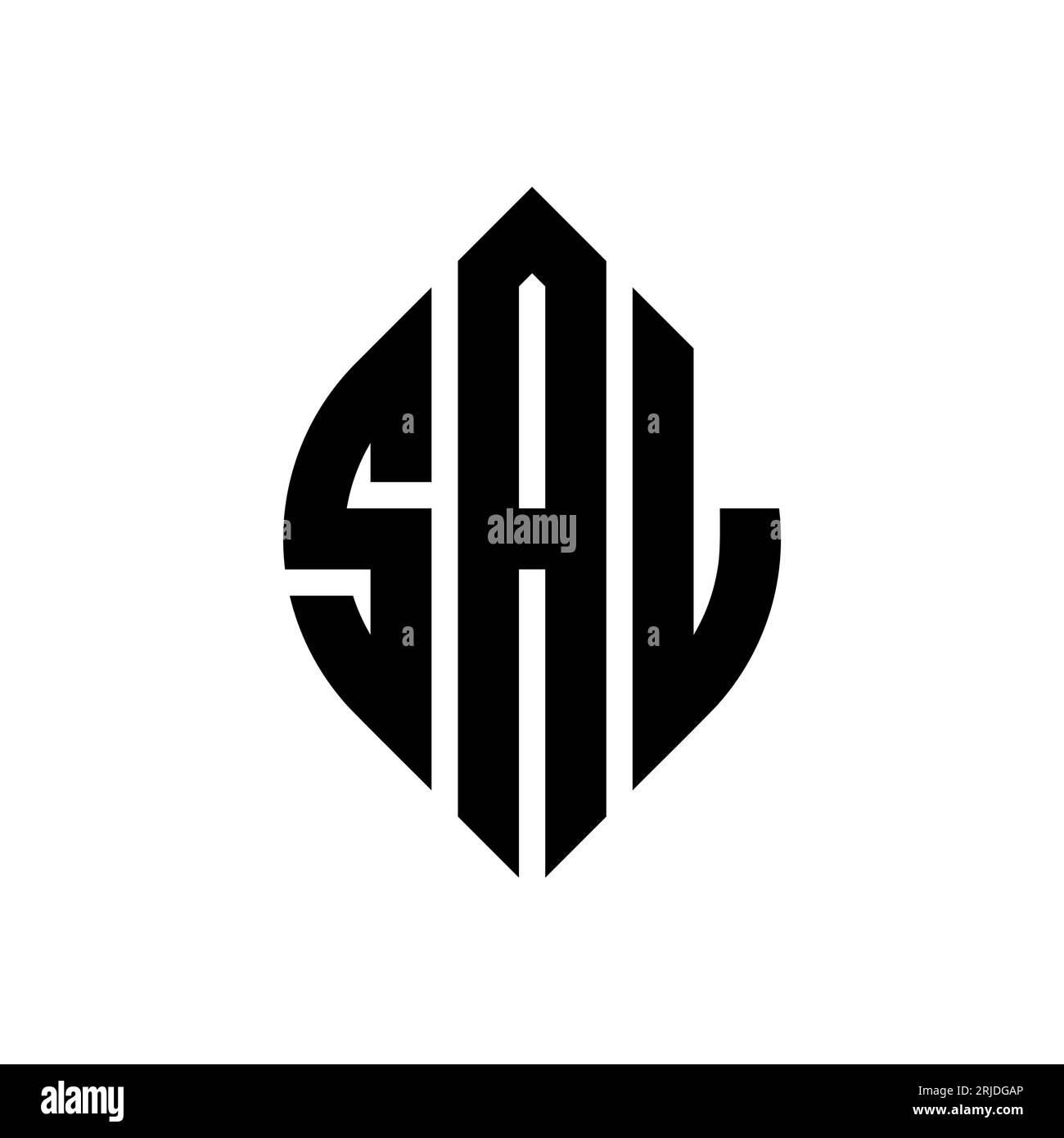 Logo du cercle sal Banque d'images vectorielles - Alamy