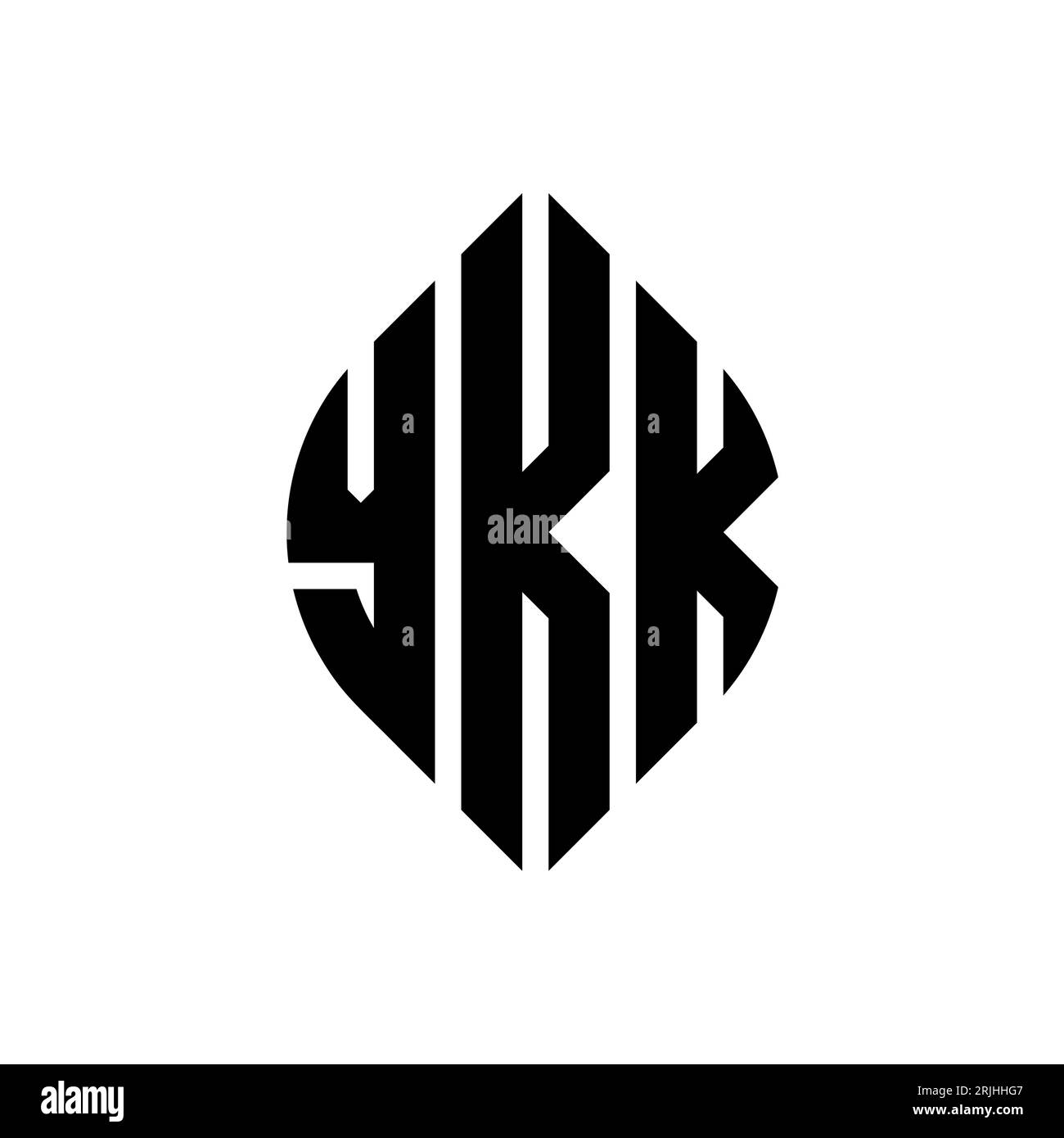 Logo de technologie ykk Banque d'images noir et blanc - Alamy