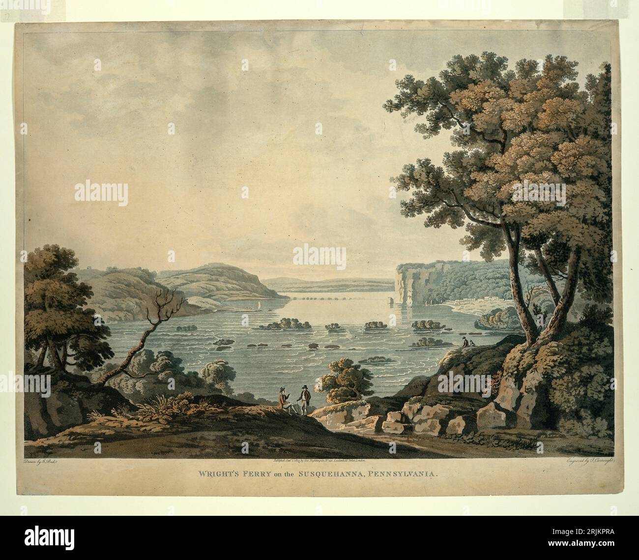 George Beck (1748/50-1812), un artiste de Wright's Ferry sur la ...