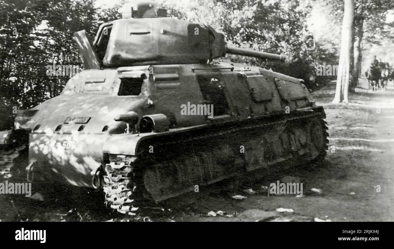 Seconde Guerre mondiale - FRANCE. Chars, Somua S-35, Char de cavalerie S35 Somua tank France ...