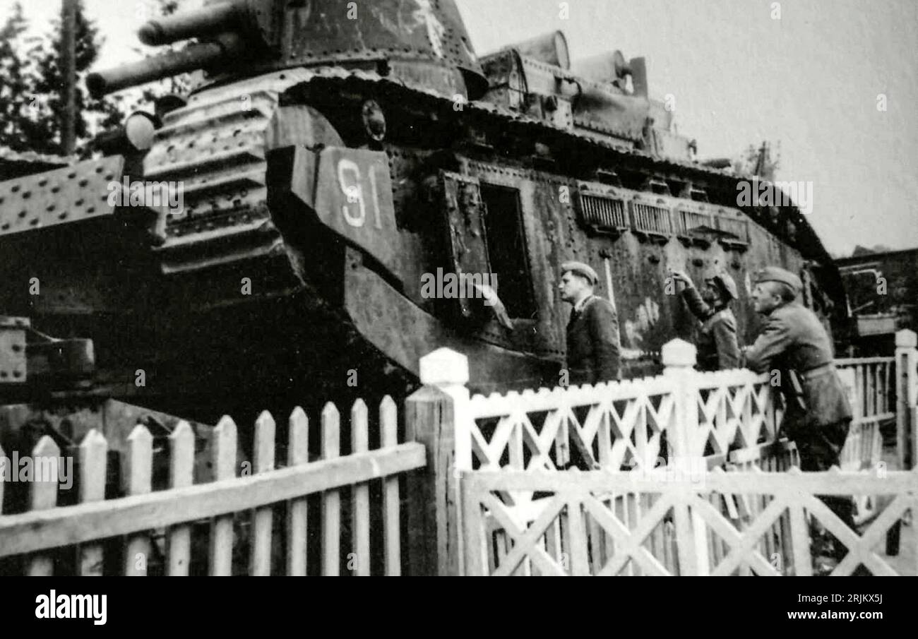 Char francais 2e guerre mondiale Banque de photographies et d’images à ...