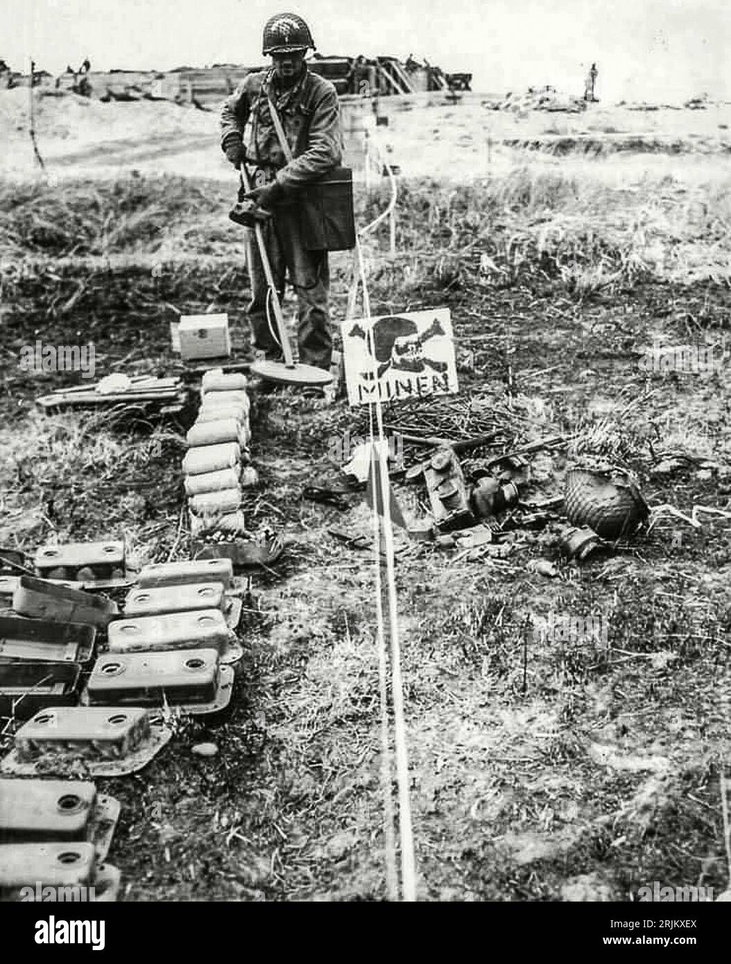 Champ de mines allemand Banque de photographies et d’images à haute ...