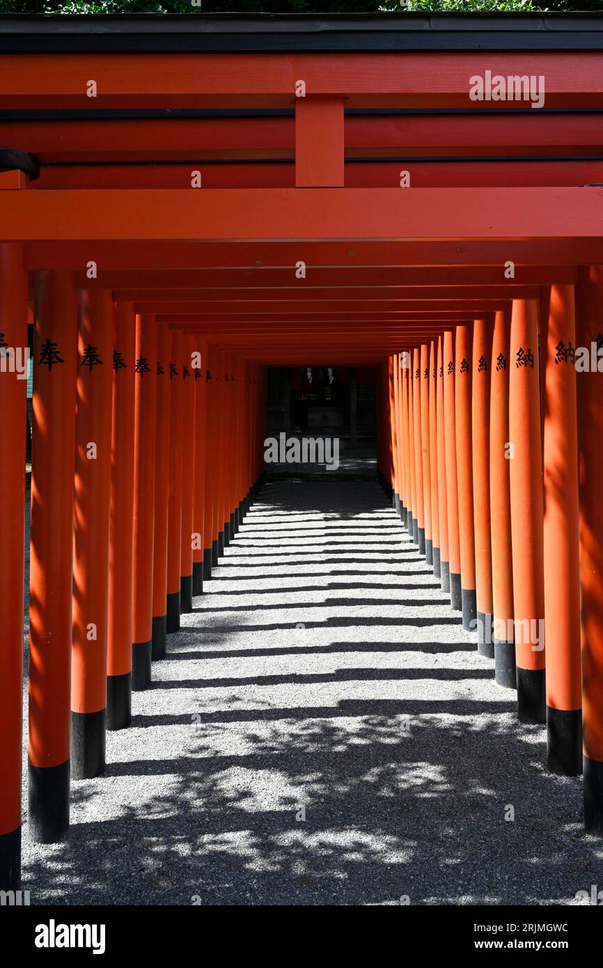 Porte du sanctuaire japonais traditionnel Banque de photographies et d ...