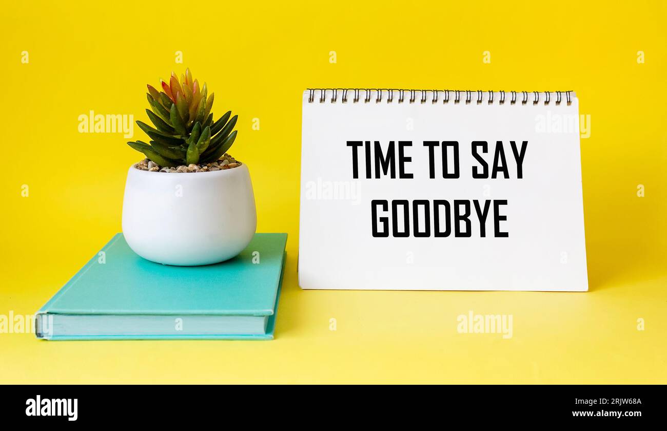 Dit au revoir Banque de photographies et d’images à haute résolution ...