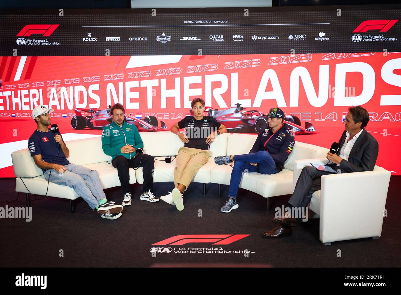 Conférence de presse : RICCIARDO Daniel (aus), Scuderia AlphaTauri AT04 ...