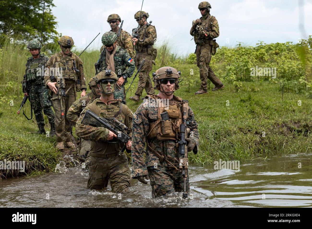 In this photo released by Australian Department of Defense via ...