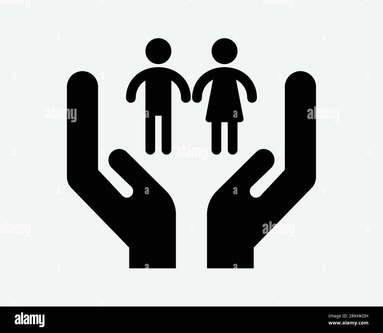 Protection de l'enfance Banque d'images vectorielles - Alamy