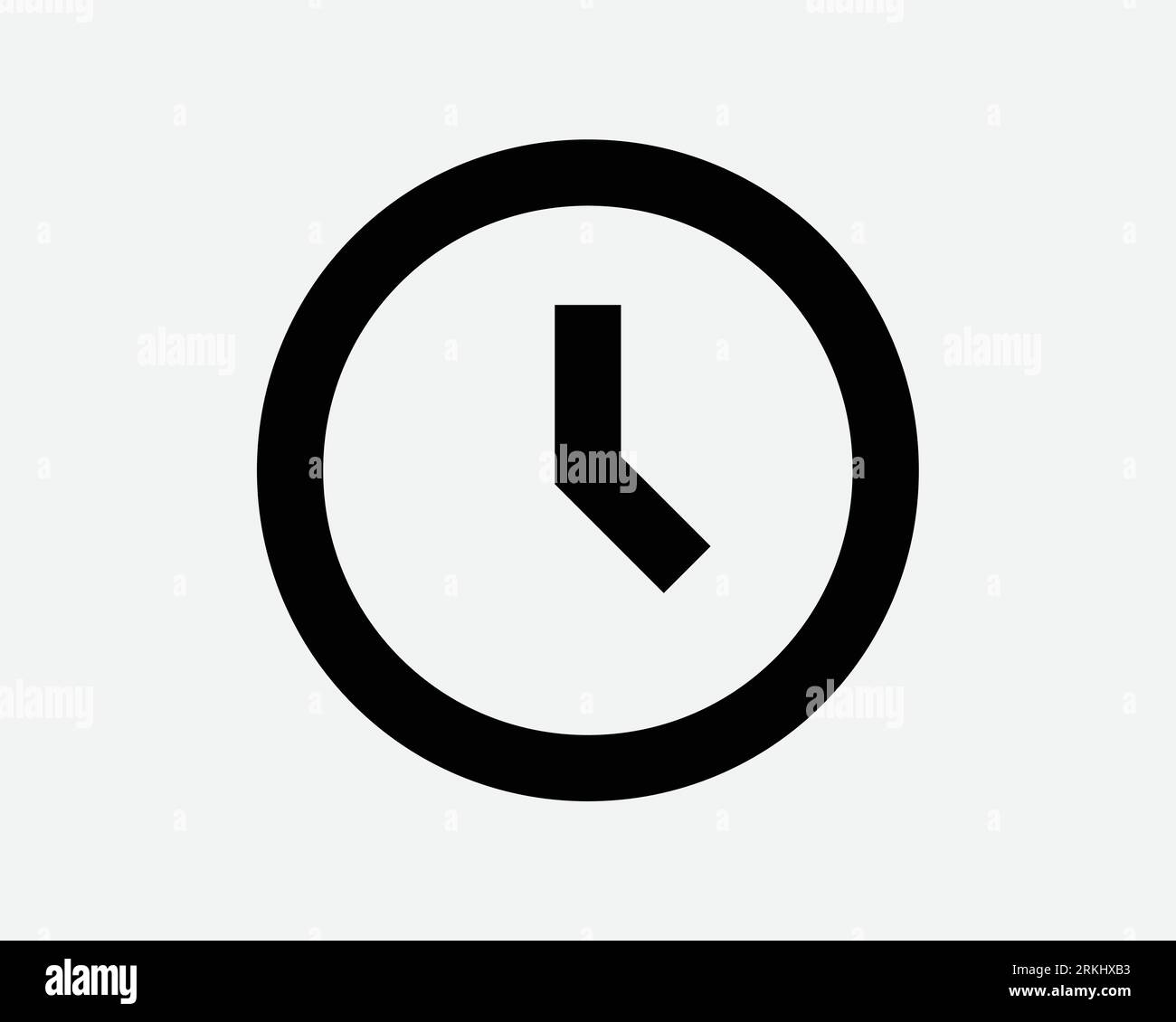 Countdown vector vectors Banque d'images noir et blanc - Alamy