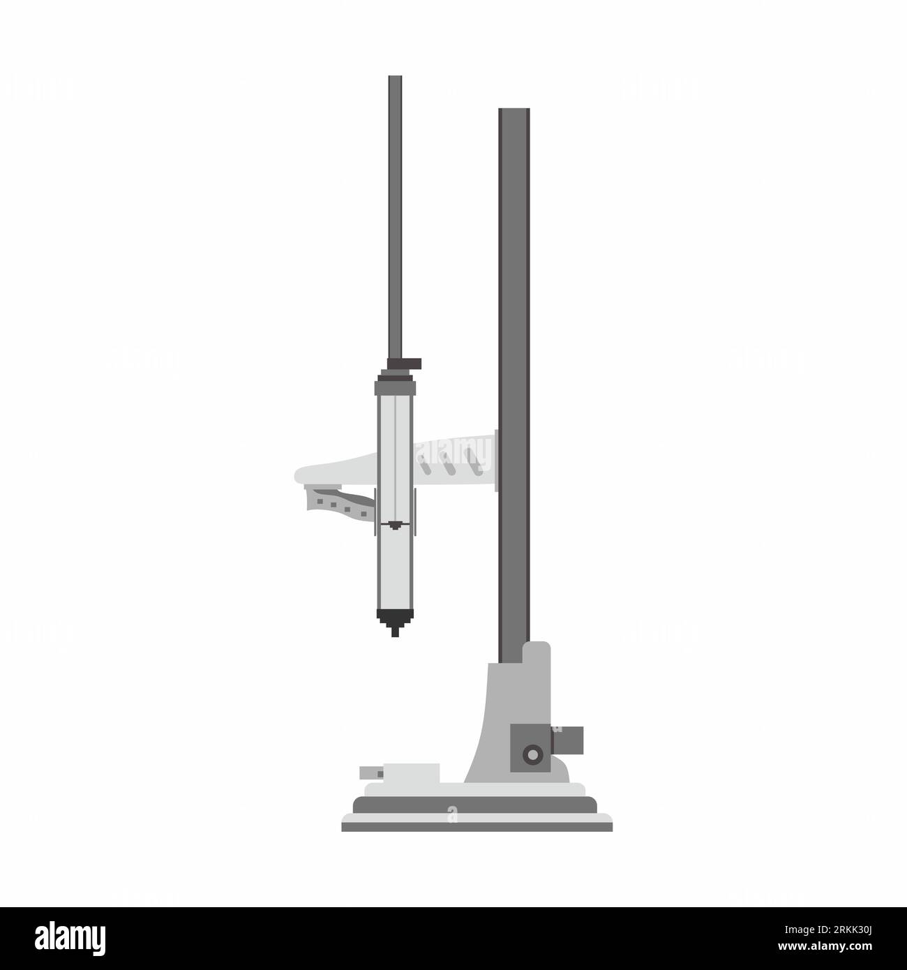 Élément de conception de dessin animé d'icône d'imprimante 3D scara ...
