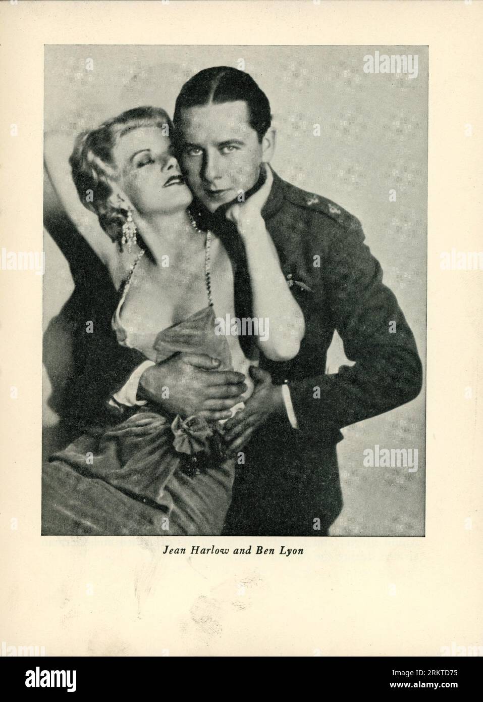 Jean harlow ben lyon hells angels Banque de photographies et d’images à ...