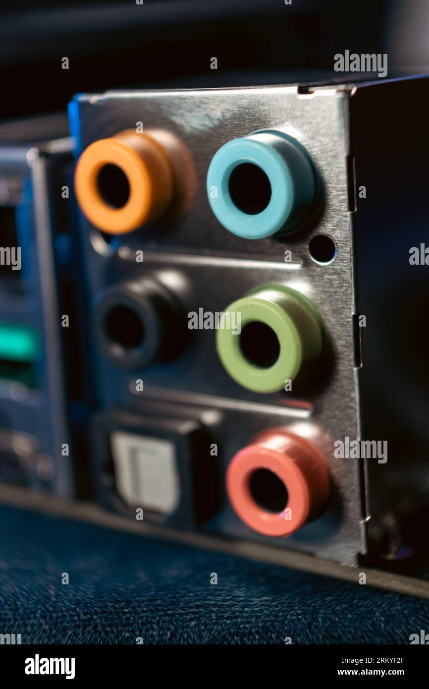 Audio chip on motherboard computer Banque de photographies et d’images ...