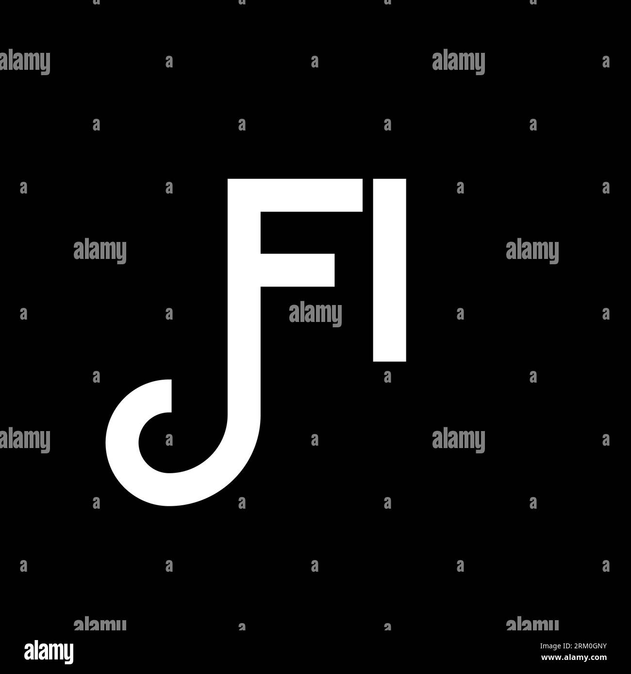 Fi lettre logo Banque de photographies et d’images à haute résolution ...