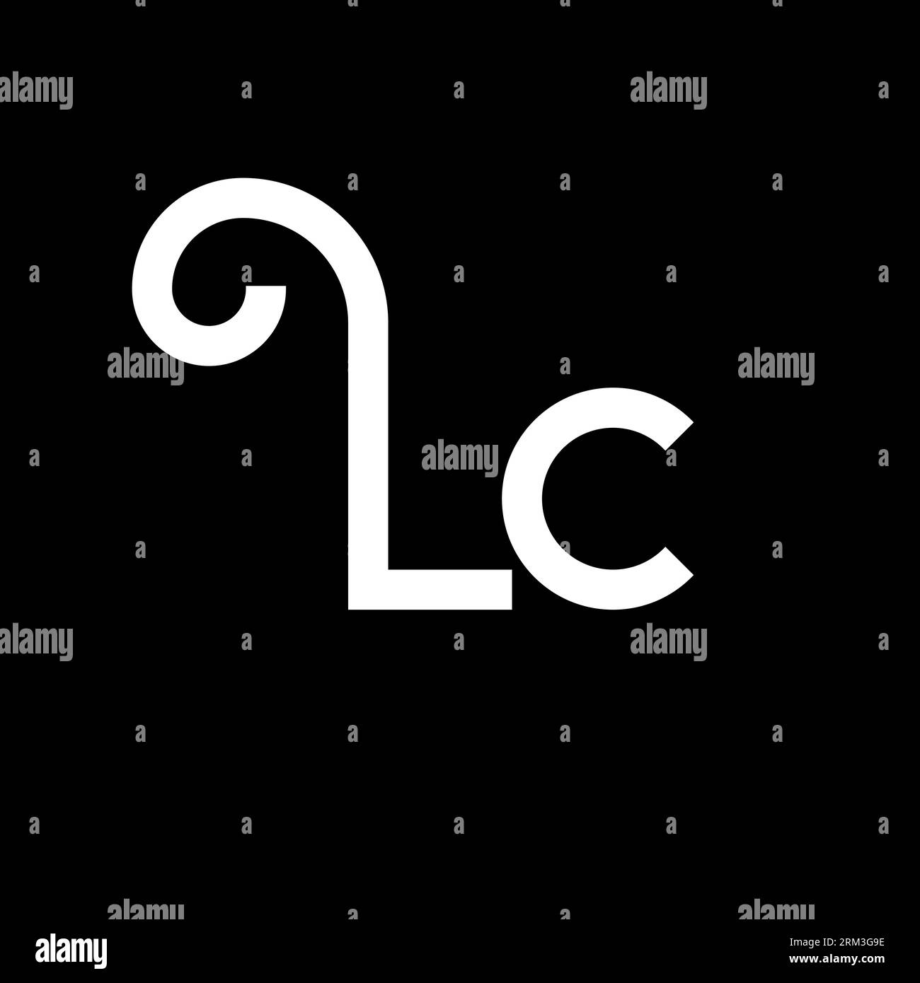 Symbole lc Banque d'images noir et blanc - Alamy