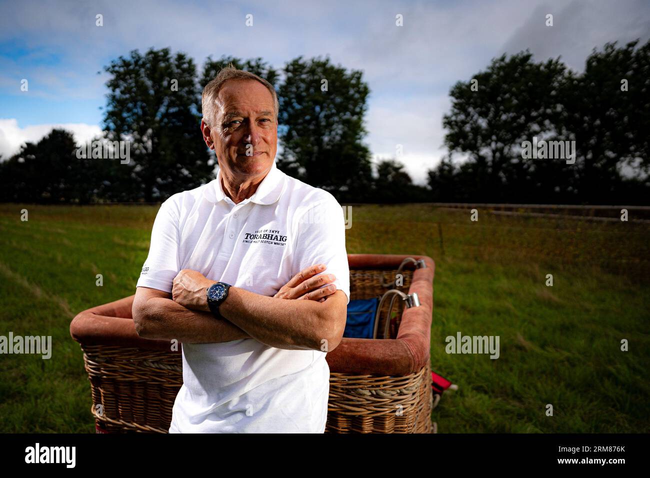 l'explorateur britannique Sir David Hempleman-Adams, 66 ans, à son ...