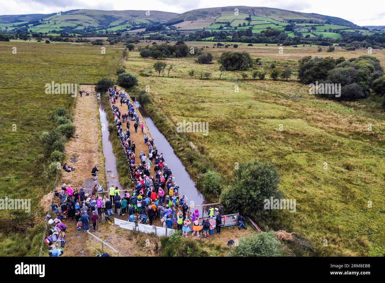 Les concurrents prennent part aux championnats du monde de plongée avec tuba rude Health à Waen ...