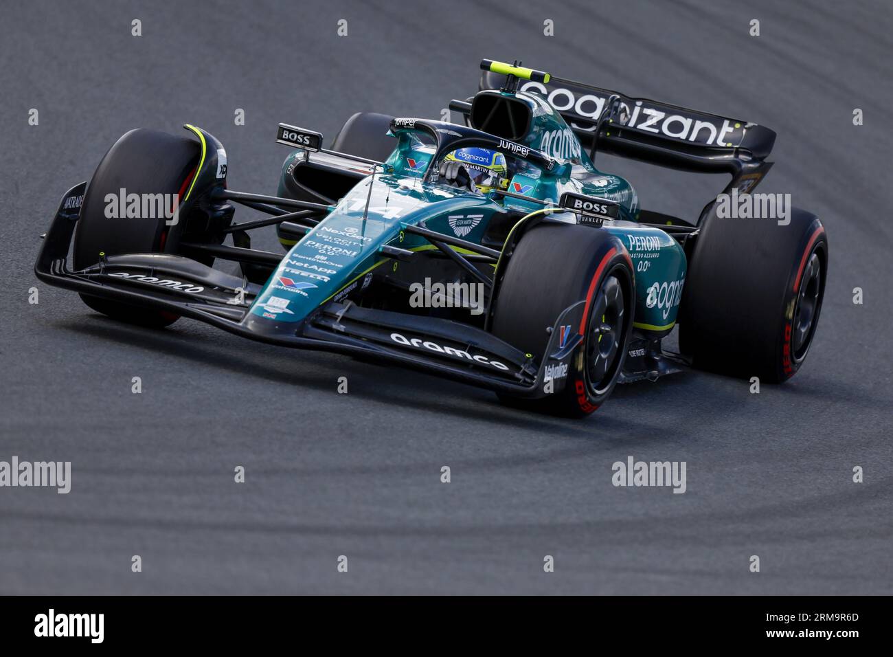 ZANDVOORT - Fernando Alonso (Aston Martin) lors du Grand Prix de F1 des ...