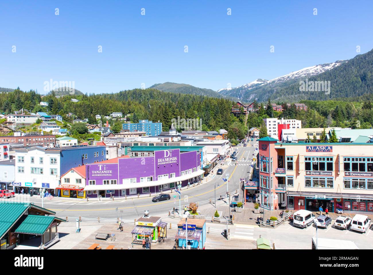 Alaskan town Banque de photographies et d’images à haute résolution - Alamy