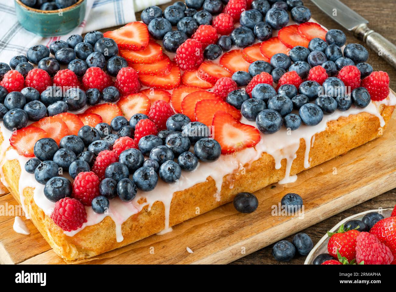 Union jack fruit cake Banque de photographies et d’images à haute ...
