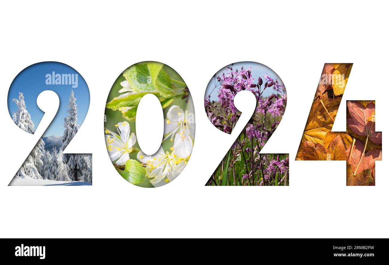 Conception du calendrier 2024 Banque de photographies et d’images à haute résolution - Alamy