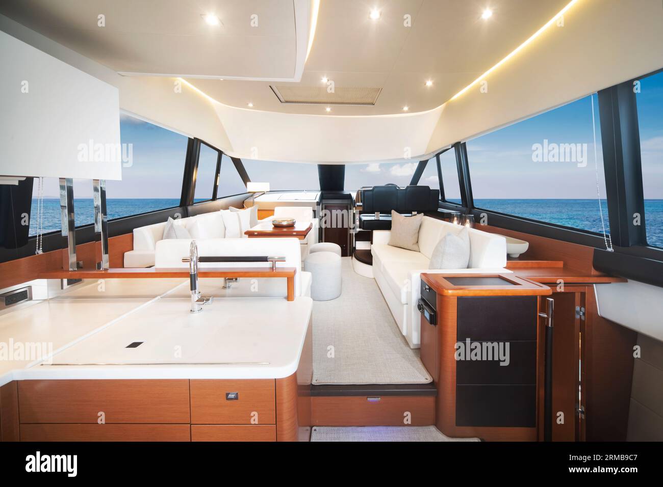 Interieur De Yacht De Luxe