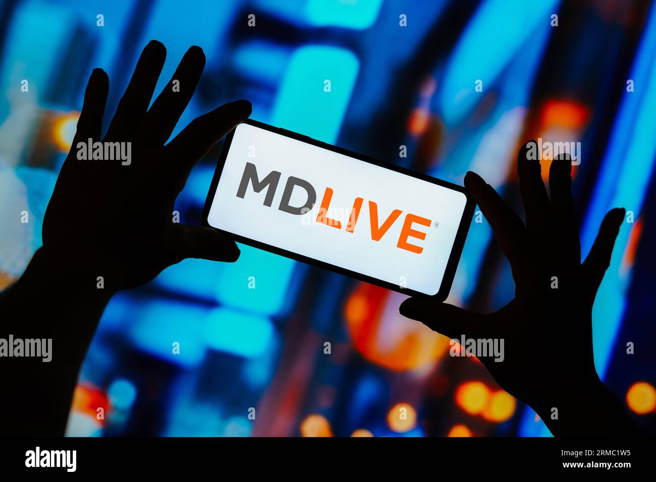 Logo mdlive Banque de photographies et d’images à haute résolution - Alamy