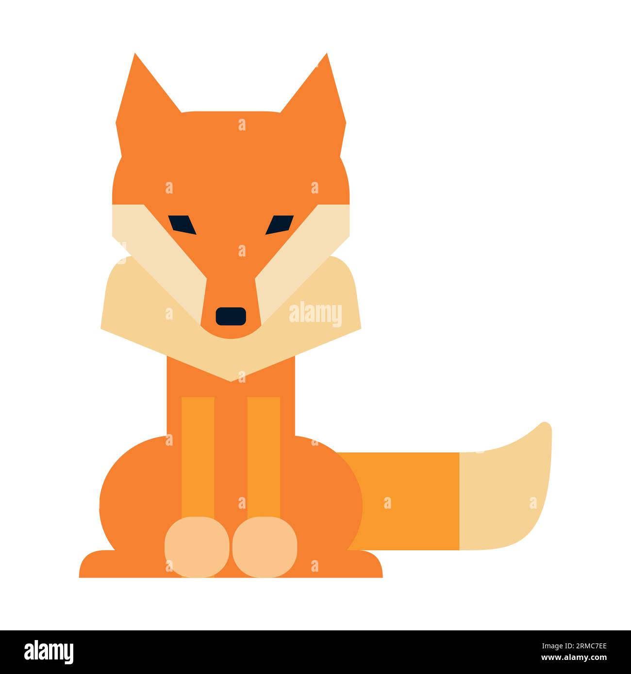 Renard rusé Banque d'images vectorielles - Alamy