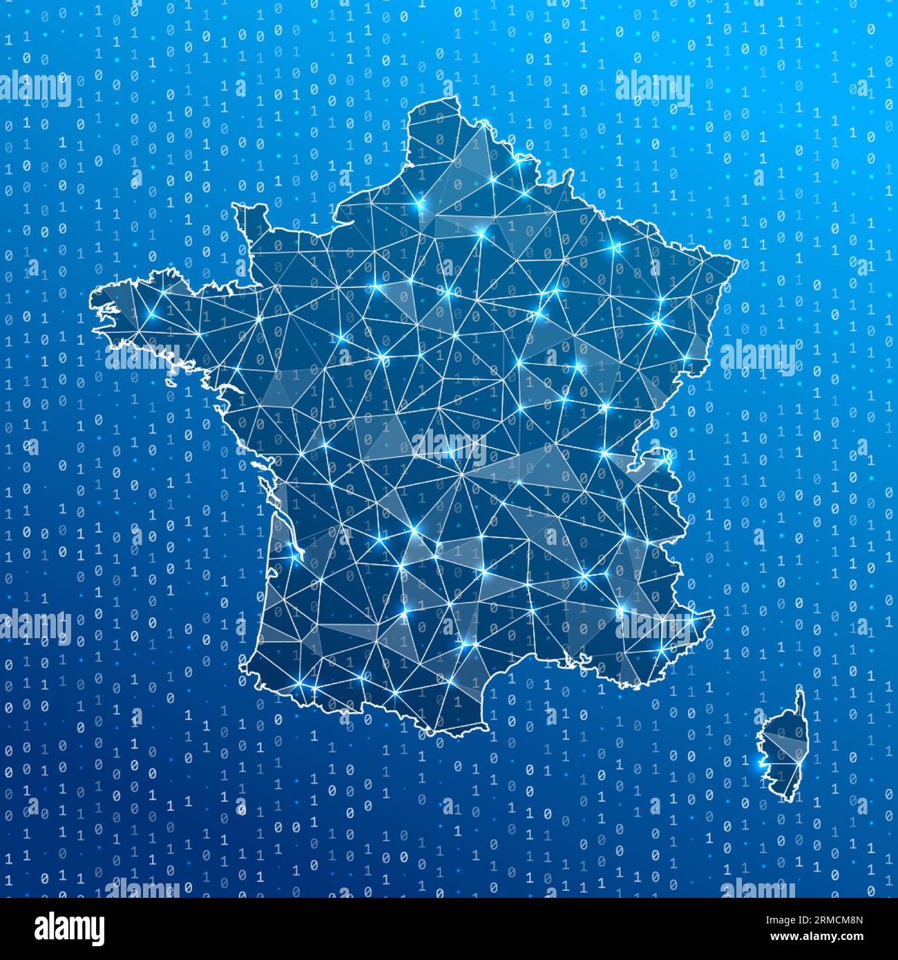 La carte de la france pays Banque de photographies et d’images à haute ...