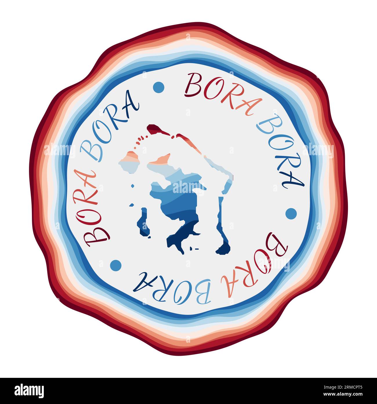 Carte ile bora bora Banque de photographies et d’images à haute ...