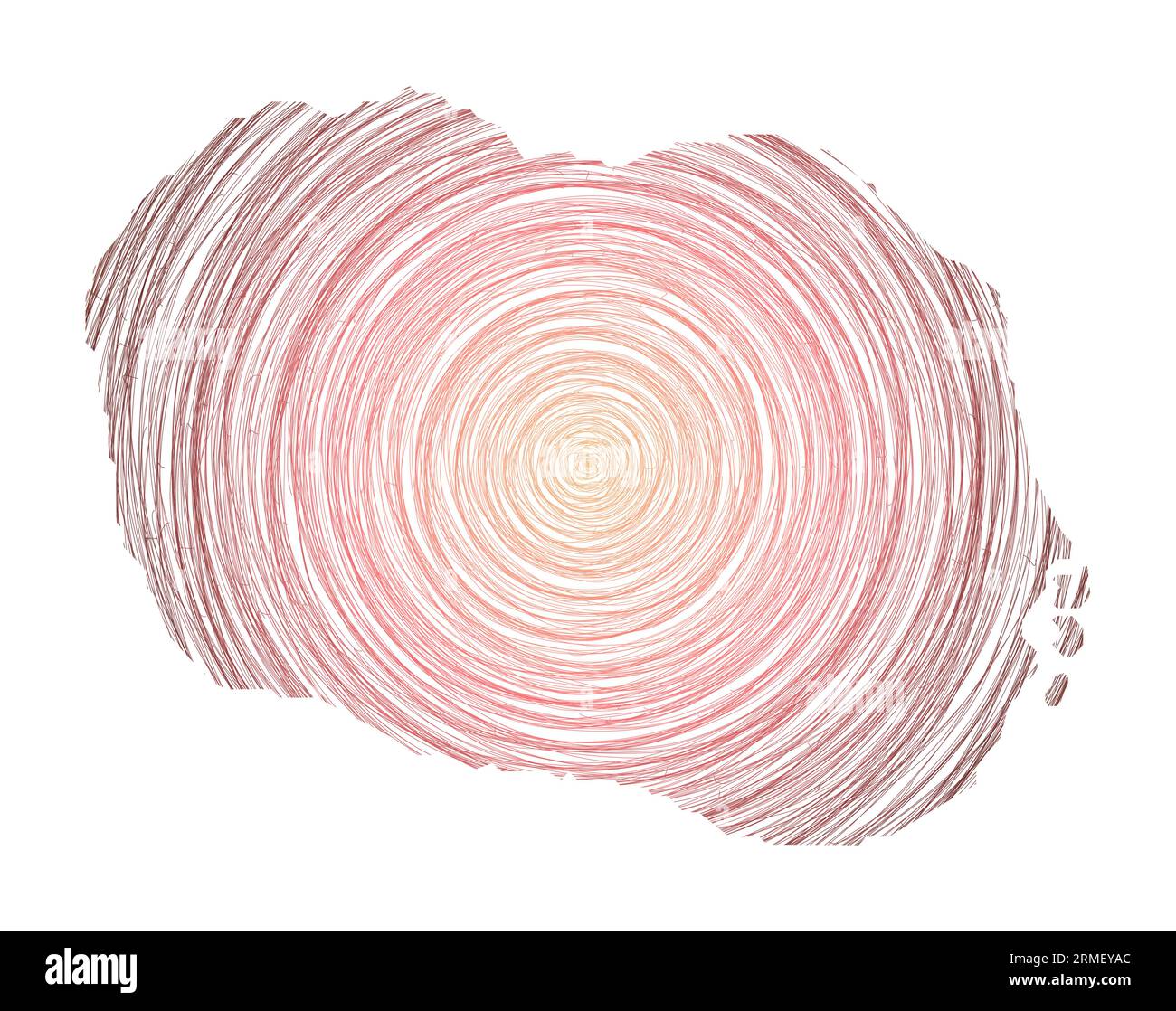 Carte des îles cook Banque d'images vectorielles - Alamy