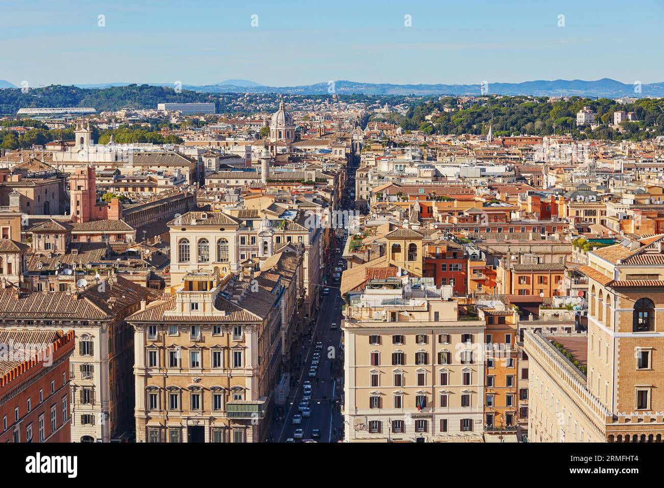 Vue aérienne de rome Banque de photographies et d’images à haute ...