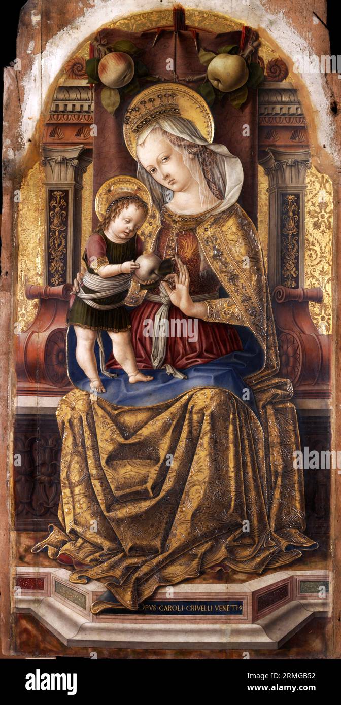 Renaissance painter carlo crivelli Banque de photographies et d’images à haute résolution - Alamy
