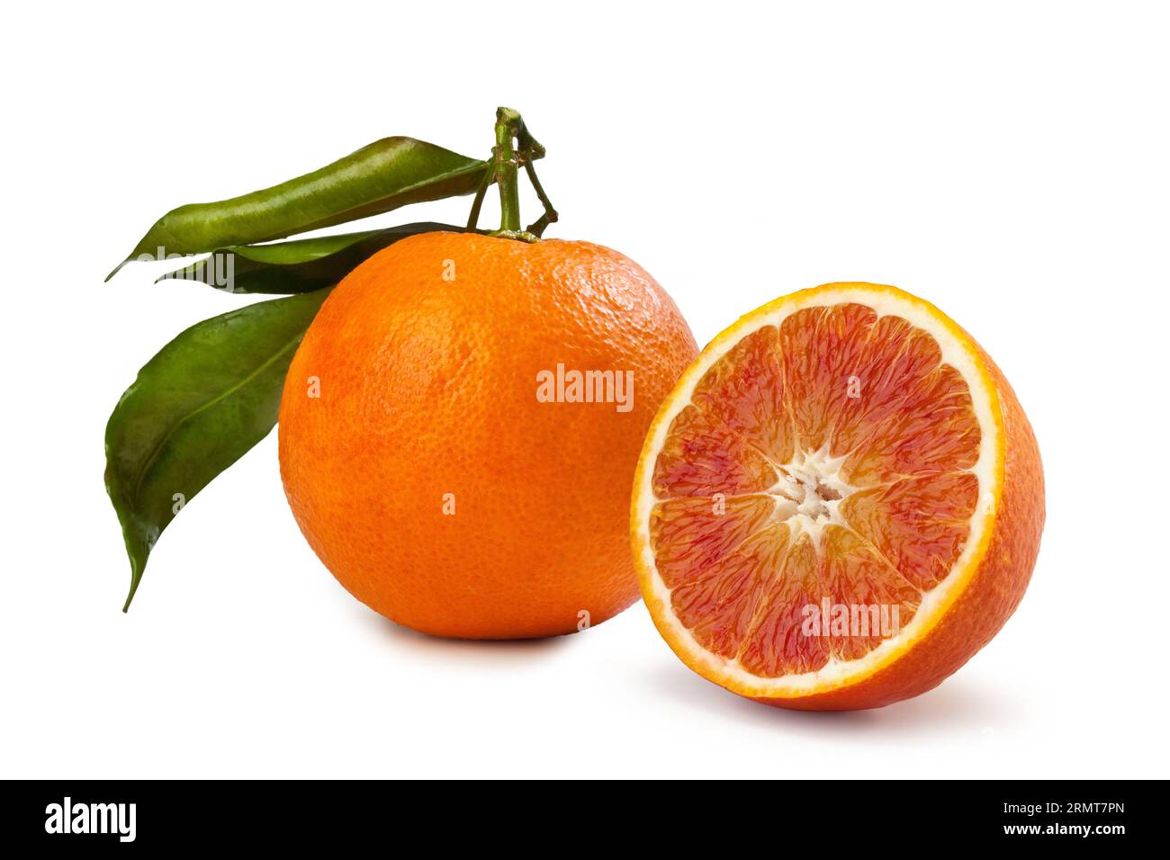 Feuilles d'orange Banque d'images détourées - Alamy