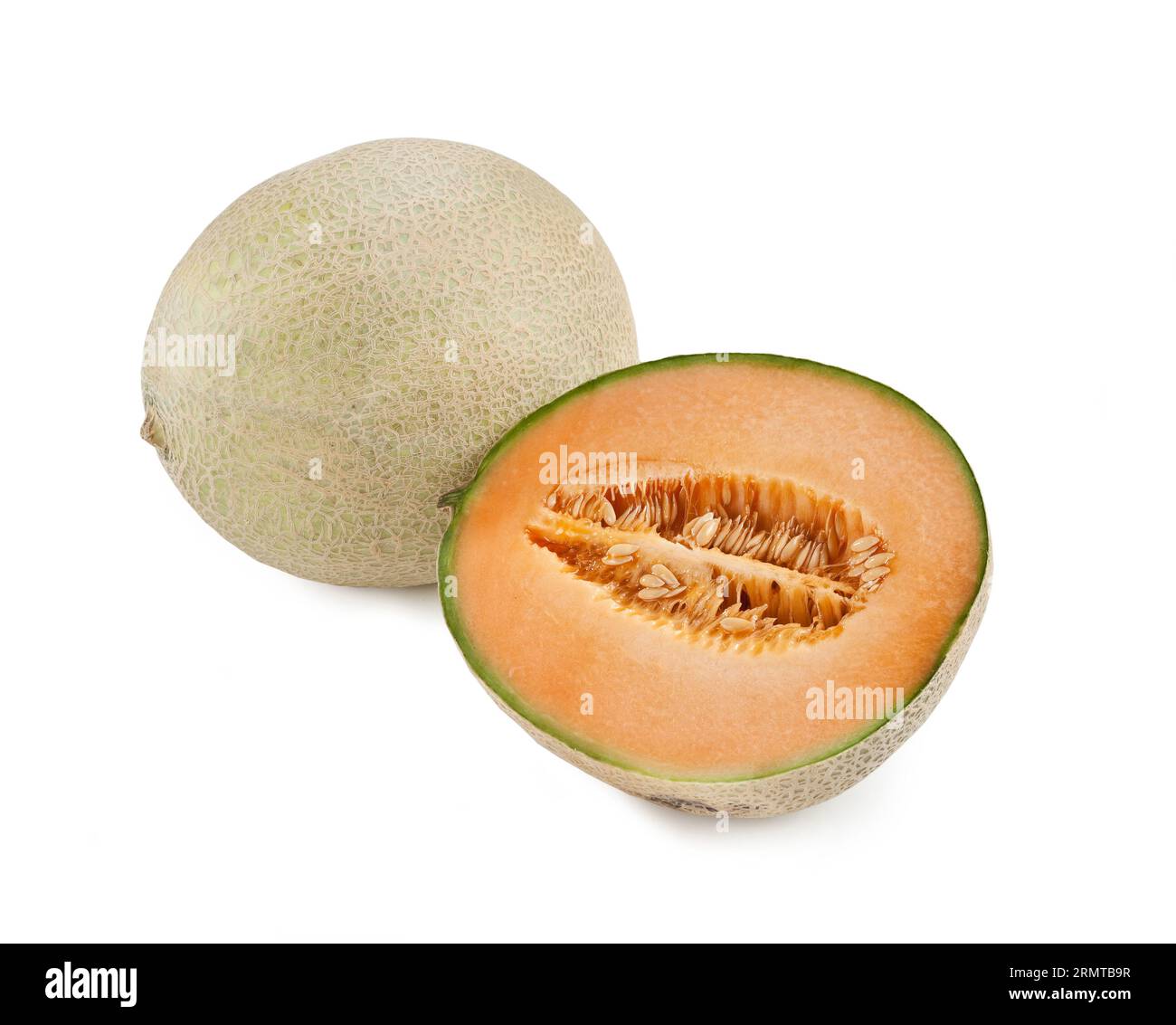 Melons miel orange Banque de photographies et d’images à haute résolution - Alamy