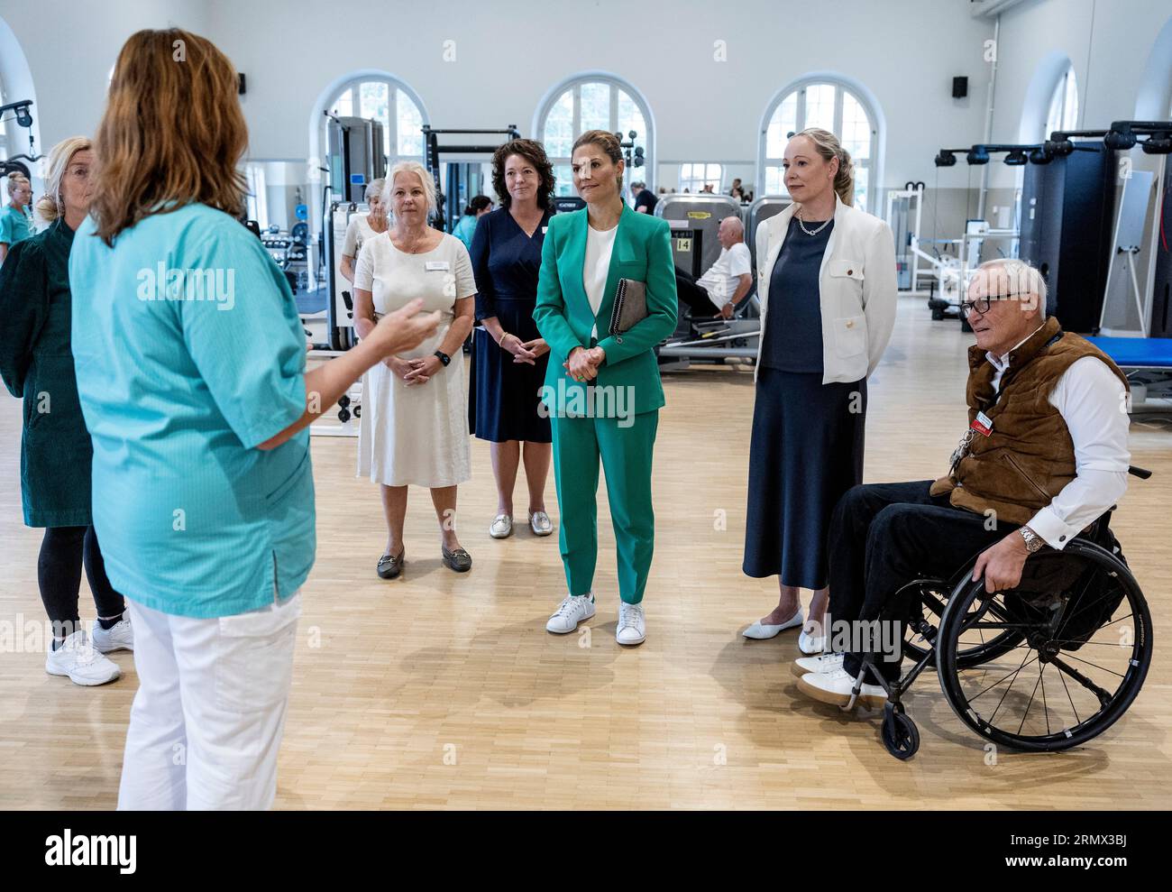 La Princesse Victoria et Annika Törnsten, directrice des opérations de ...