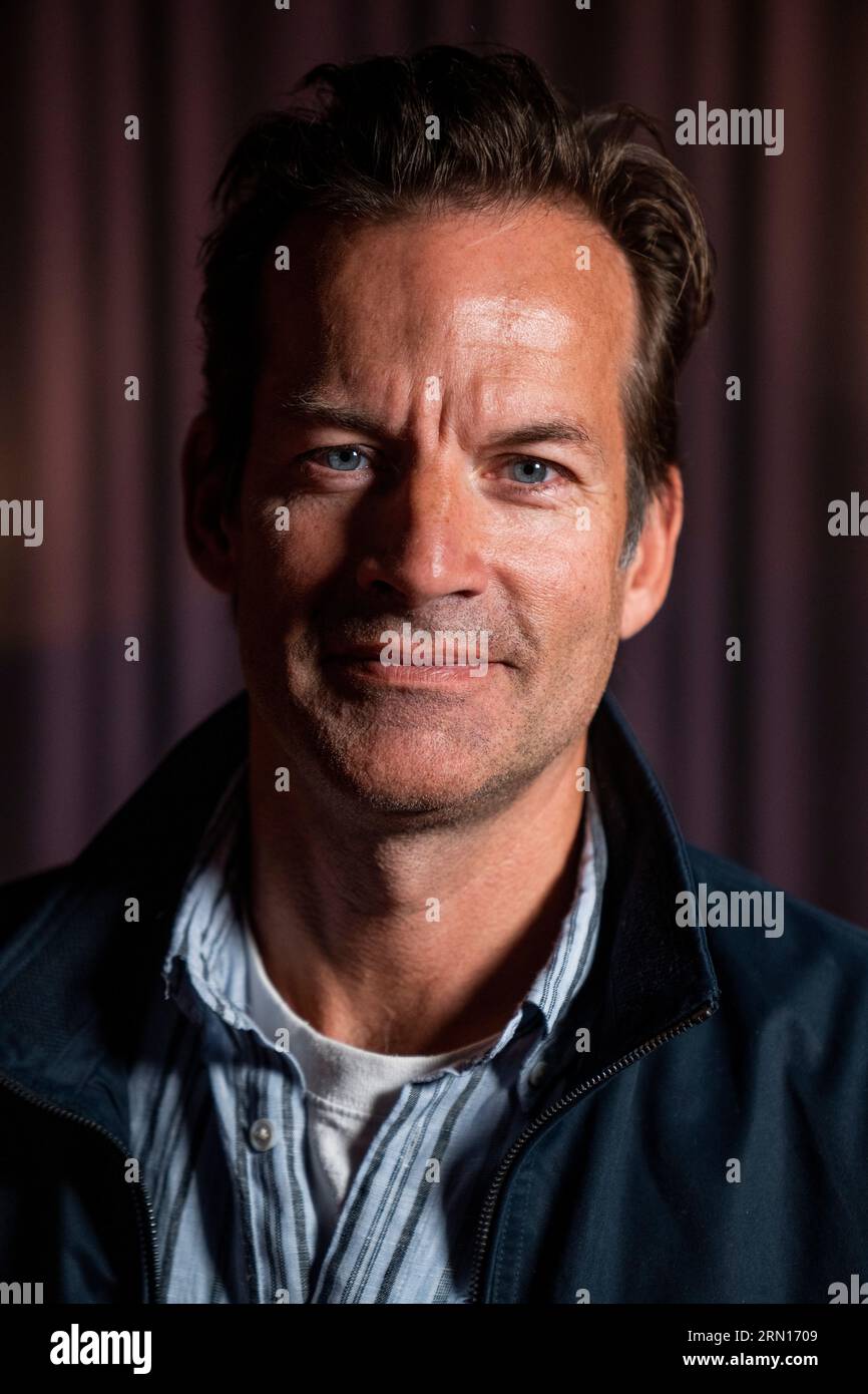 Oslo 20230830.Jon Almaas de Kamikaze lors de la présentation des ...